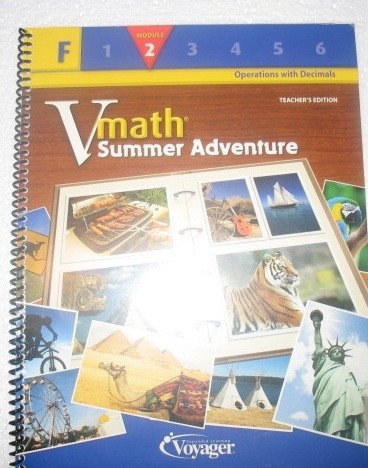Vmath Summer Adventure Teachers Guide F Module 2 Operations and ...