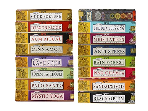 Deepika Premium Assorted Incense Sticks 15gram x 12 pack. for ...