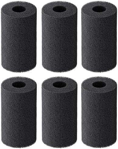 Pawfly 6 Pack Fish Tank Sponge Filters for Aquarium Pre-Filter Filter ...