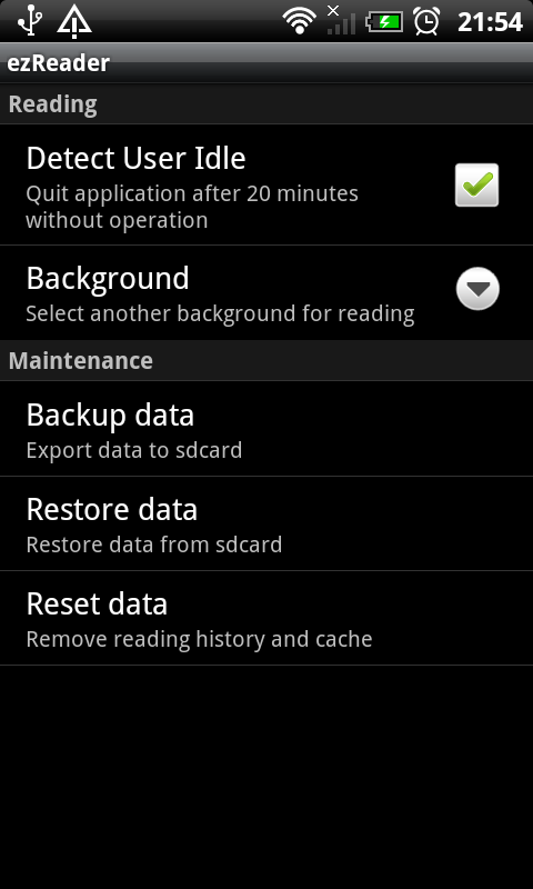 EzReader - App on Amazon Appstore