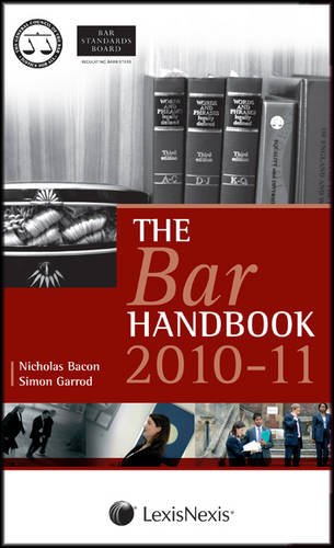 The Bar Handbook 2010-2011: Bacon, Nicholas: 9781405748537: Amazon.com ...