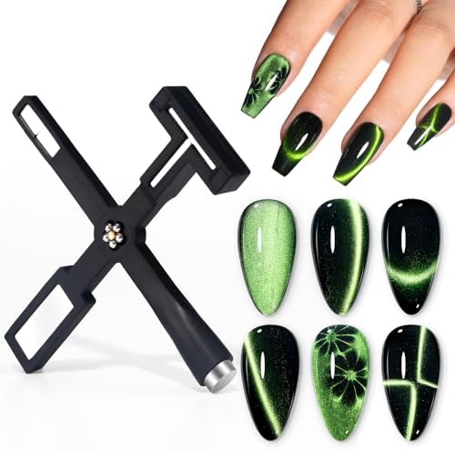 Amazon.com: CIFOVALE 2 Pack Cat Eye Magnet for Nails, Nail Art Magnet ...