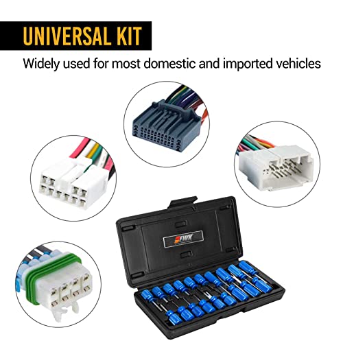 Snapklik.com : 19 Pcs Universal Automotive Wire Electrical Terminal ...