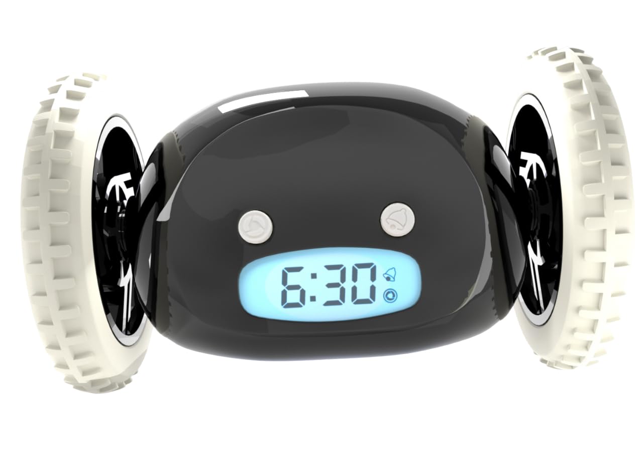 Amazon.com: CLOCKY Extra Super Loud Alarm Clock for Heavy Sleepers ...