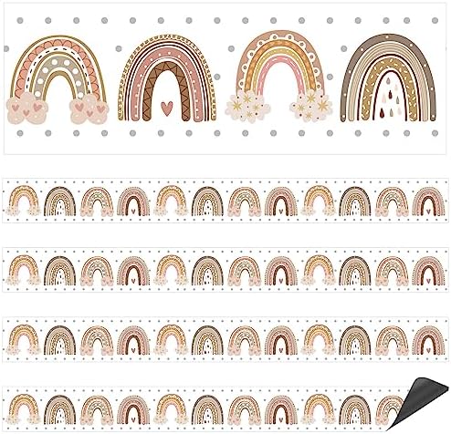 Amazon.com: Qeeenar 24 Pcs Magnetic Borders for Classroom Whiteboard ...