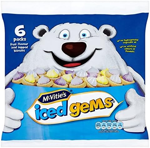 Amazon.com : McVitie's Iced Gems 6 x 25g, 6 Pack : Everything Else