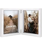 Amazon.com - ORIVAN 4x6 Triple Picture Frame Hinged 3 Photos Folding ...