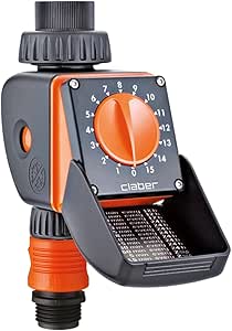 Claber 8422Aquauno Logica Single-Dial Water Timer : Amazon.co.uk: Garden