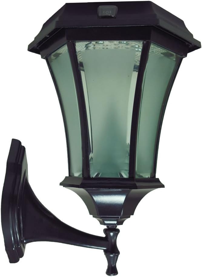 Amazon.com : Solar Goes Green Coach Solar Lamp Post Light with Convex ...
