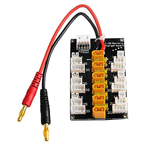 Generic XT30 Plug Parallel Lipo Charging Adaptor Board for 1S 2S 3S ...