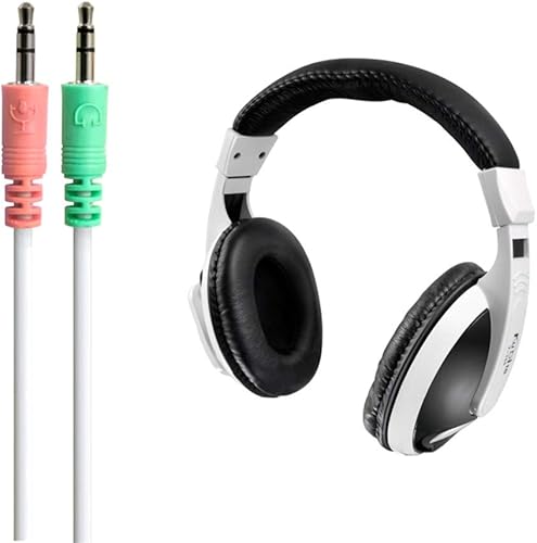 CRITY Cuffie stereo leggere pieghevoli con cavo regolabili con ...