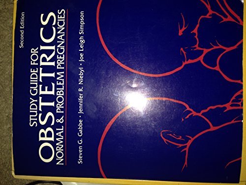 Study Guide for Obstetrics: Normal and Problem Pregnancies: Simpson ...