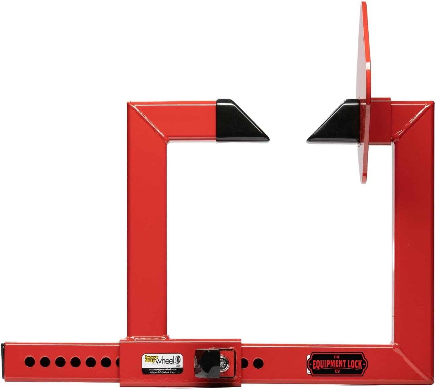 Equipment Lock Heavy Duty Wheel Lock - Powder Coated Steel Car Boot ...