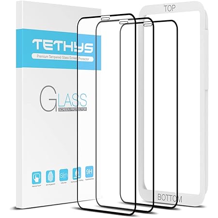 Amazon.com: TETHYS Glass Screen Protector Designed For iPhone 11 ...