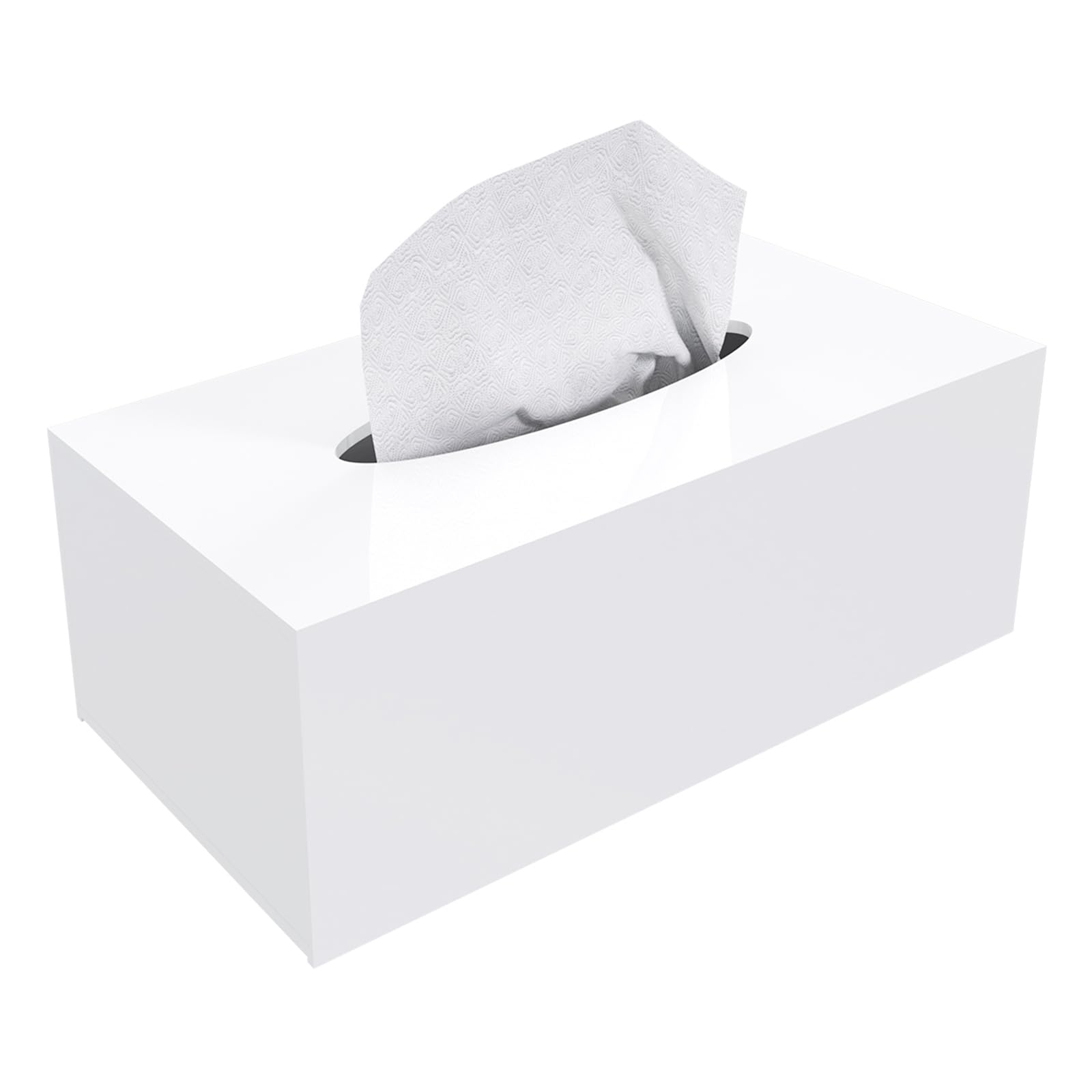 Amazon.com: SILUT Acrylic Tissue Box Cover, Tissue Box Holder, Tissue ...