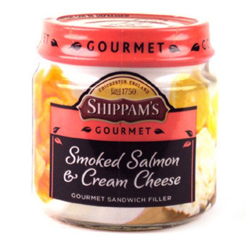 Amazon.com : Shippams Gourmet Smk Salmon/Cream Cheese 75g : Sandwich ...