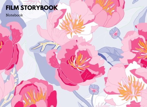 Film Storybook Notebook: Floral 8.25"x 6" Filmmaking Handbook Text Book ...