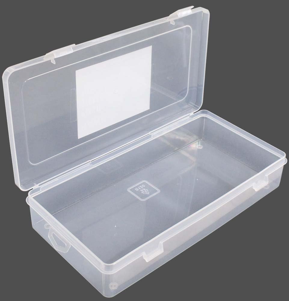 Amazon.com - BIN BUDDY Clear Plastic Box | 9" x 4.5" x 1.5" (22.9 x 11. ...