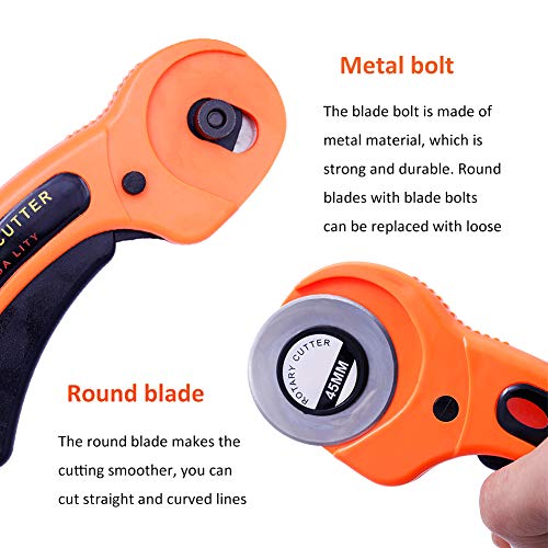 Rotary Cutters, Rotary Cutter Set with Cutting Mat, Patchwork - Want It All
