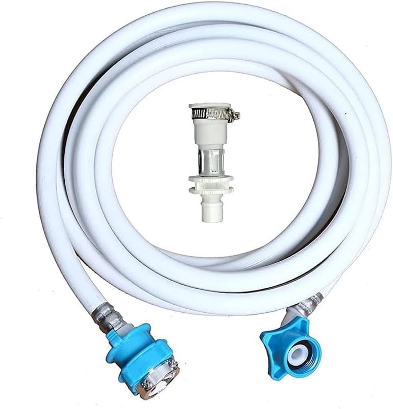 KAKUMANU Flexible PVC Washing Machine Inlet Hose water pipe, Universal ...
