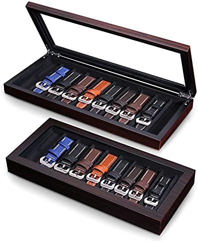 Amazon.com: Besforu Watch Band Organizer Case for Men or Women Holder ...
