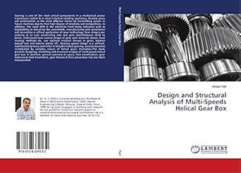 Design and Structural Analysis of Multi-Speeds Helical Gear Box: Amazon ...