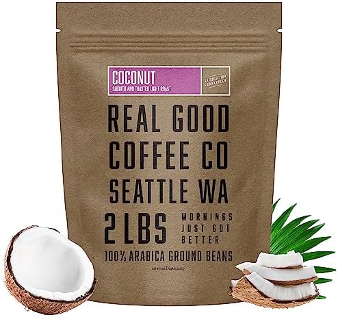 Amazon.com : Real Good Coffee Company - Flavored Ground Coffee ...