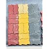 Plastic Zigzag Paver Block Mould (Pack of 12) | 80 MM | Interlocking ...