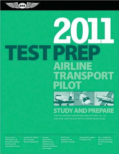 Airline Transport Pilot Test Prep 2011 (text only) Supplement edition ...