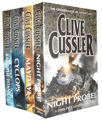 Clive Cussler Collection 4 Books Set Pack RRP: £ 31.96 (Cyclops, Raise ...