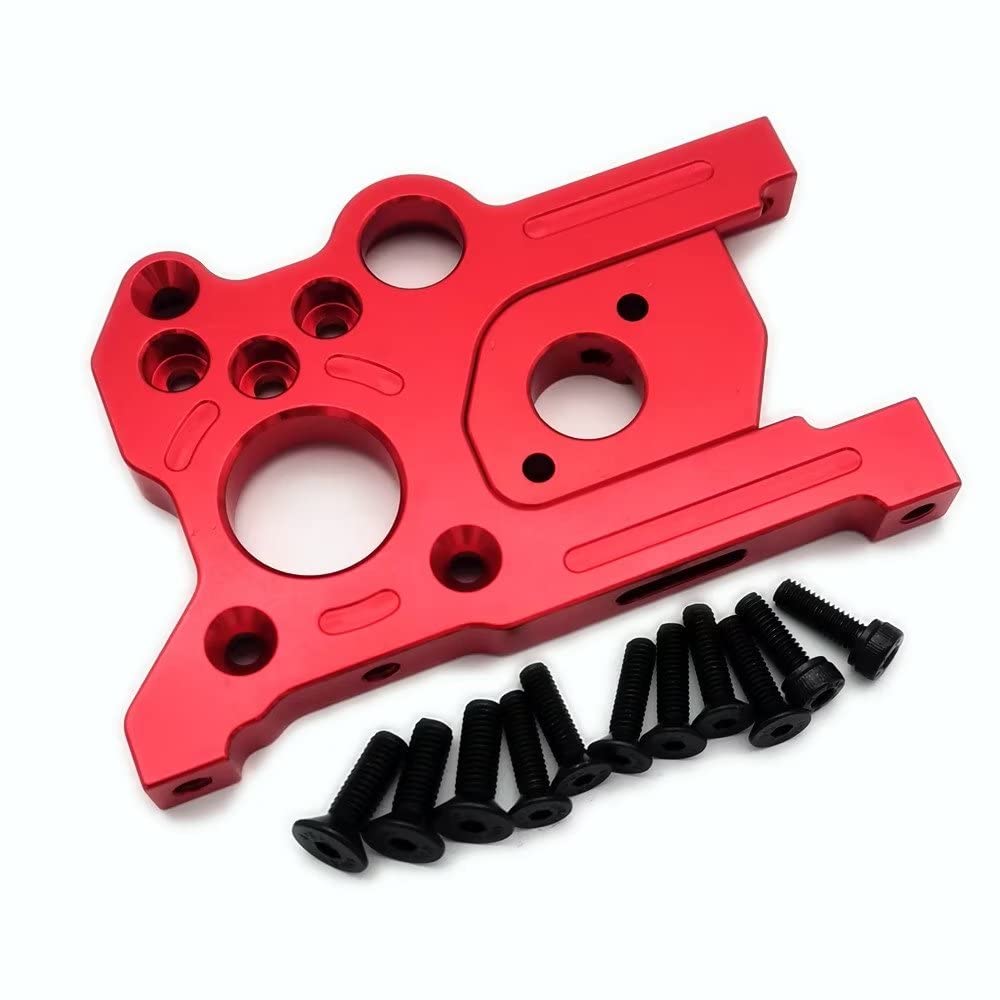 Arrma Outcast 8s Red Aluminum Motor Mount Plate For Arrma 1/5 Kraton 8S ...