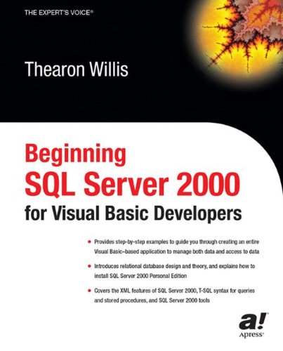 Beginning SQL Server 2000 for Visual Basic Developers: Willis, Thearon: Amazon.com: Books