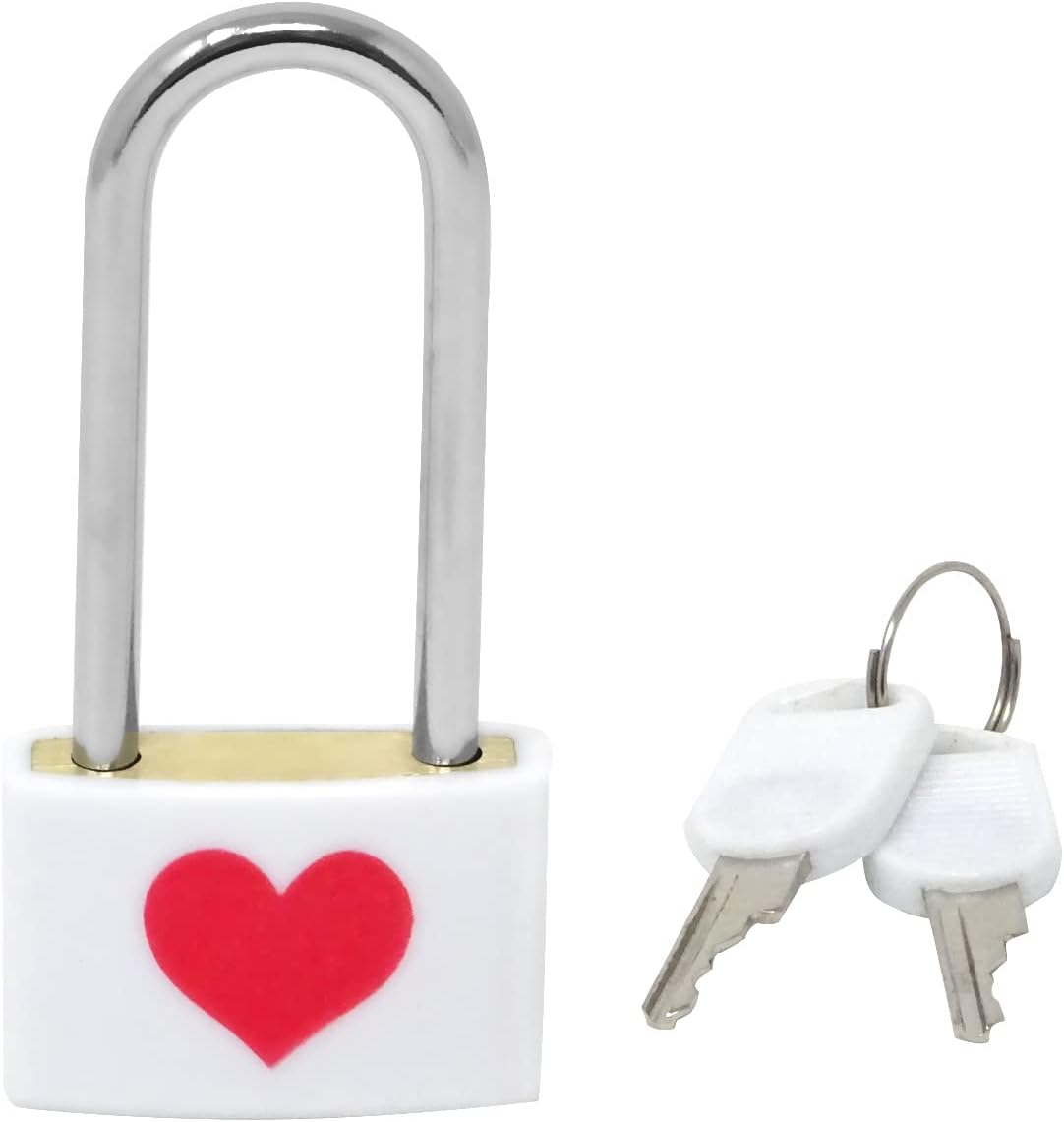uxcell 3 Digit Combination Padlock, 3mm Shackle, Zinc Alloy Lock Heart ...