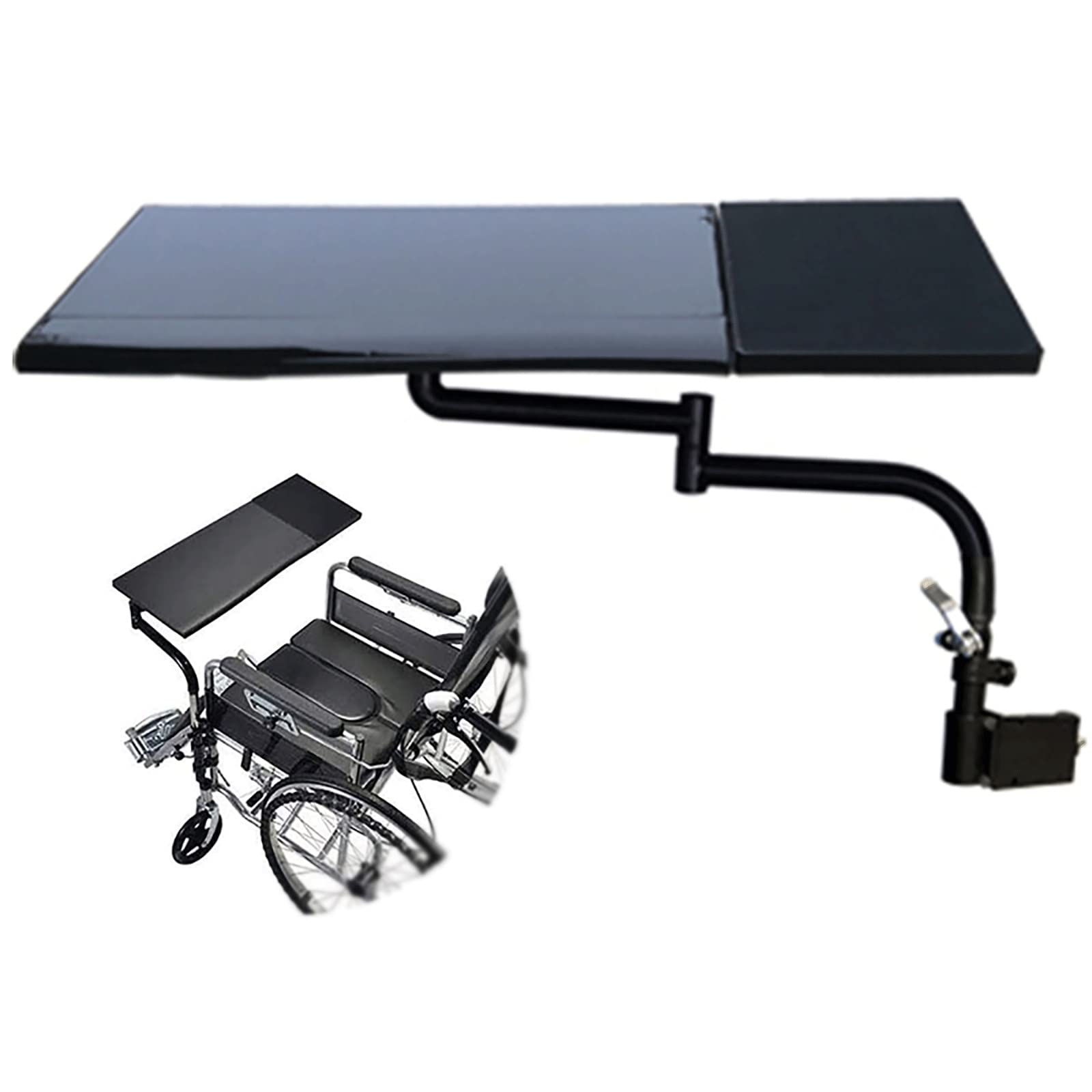 Wheelchair Lap Tray, Ergonomic Wheelchair Computer Desk Adjustable ...