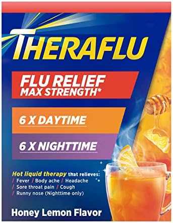 Amazon.com: Theraflu Combo Daytime and Nighttime Severe Cold Relief ...