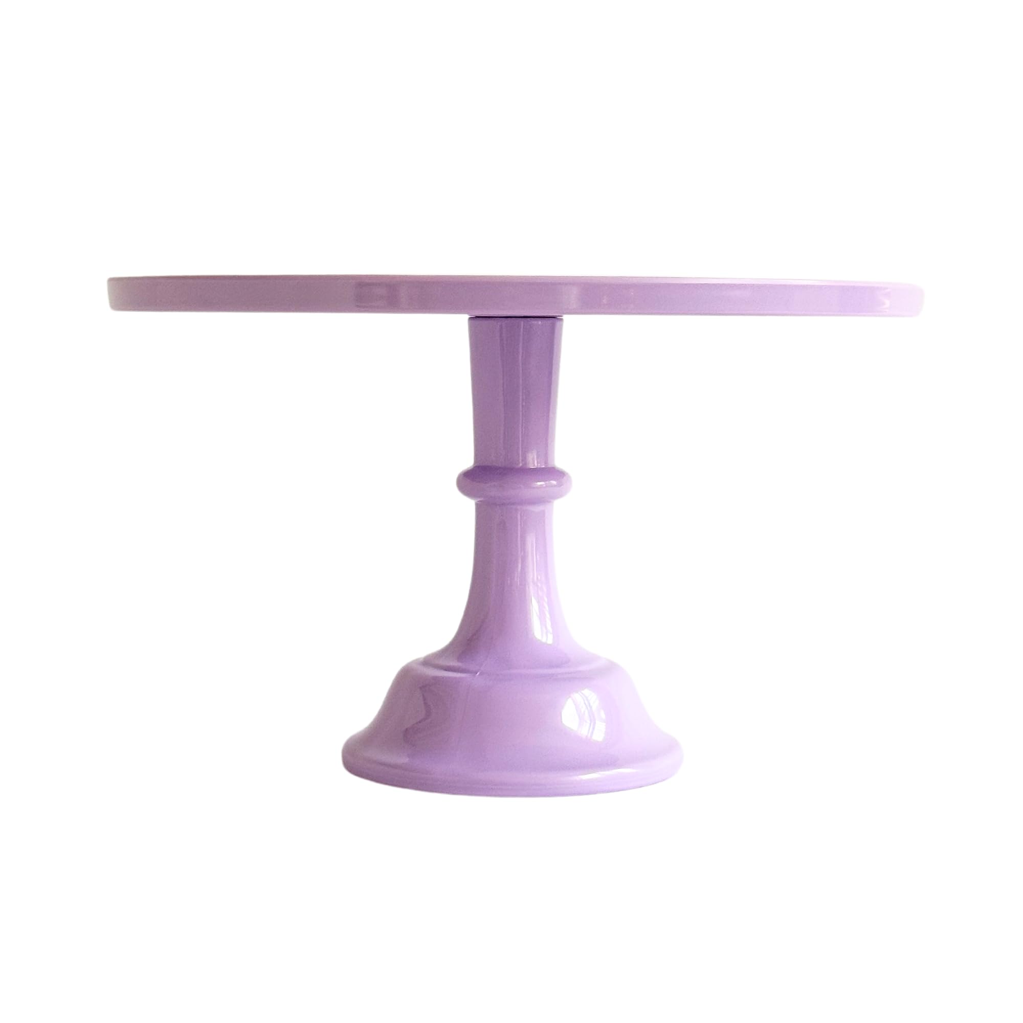 Amazon.com: Sprinkles & Confetti 11" Puple Plastic Cake Stand ...