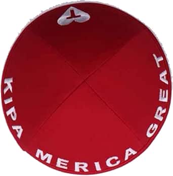 Trump Kippah Red at Amazon Men’s Clothing store