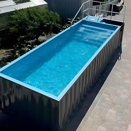 Fast Assembly Outdoor Premium Container Swimming Pool with Sand Filter ...
