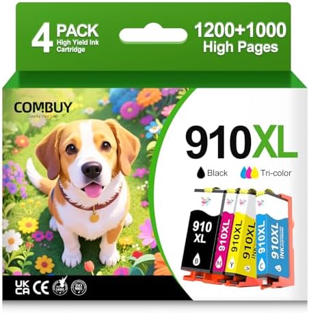 Amazon.com: 910XL High Yield Replacement for HP 910XL Ink Cartridges ...