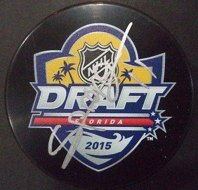Daniel Sprong Penguins #1 Pick Signed Autograph 2015 Draft Day Hockey ...