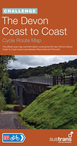 Amazon | The Devon Coast to Coast Cycle Route Map (Sustrans Challenge ...