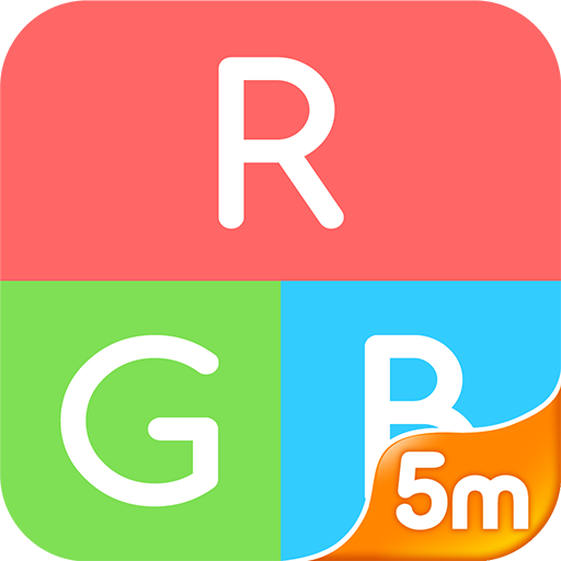 RGB - Colorful 2048 Puzzle Game of Threes Colors: Red, Green, Bicolor ...