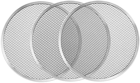 APACALI 3 PCS 13 inch Pizza Screen Mesh, Pizza Trays for Oven Non Stick ...