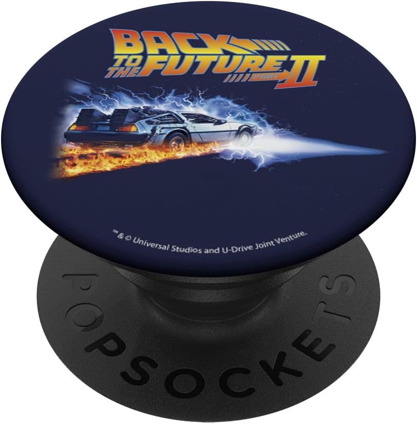Amazon.com: Back To The Future Fire And Lightning Car PopSockets ...