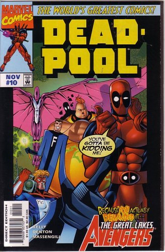 Amazon.com: Deadpool, Vol 1 #10 (Comic Book): Road-trip ROULETTE!: JOE ...