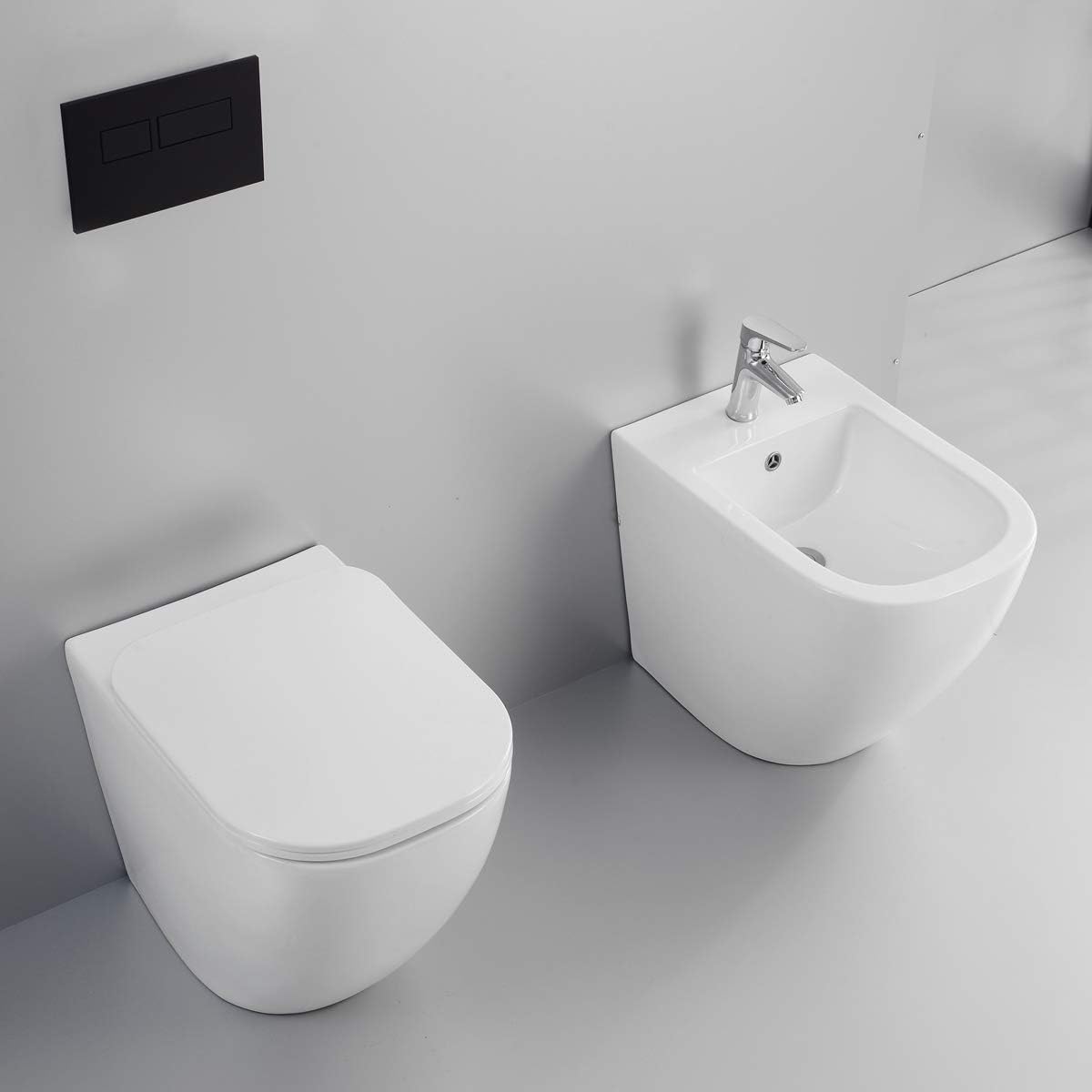 Vater Bagno Completo con Tubo Flessibile Incluso - WC Completo con ...