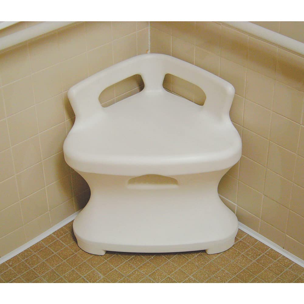 Snapklik.com : Maddak Corner Shower Seat
