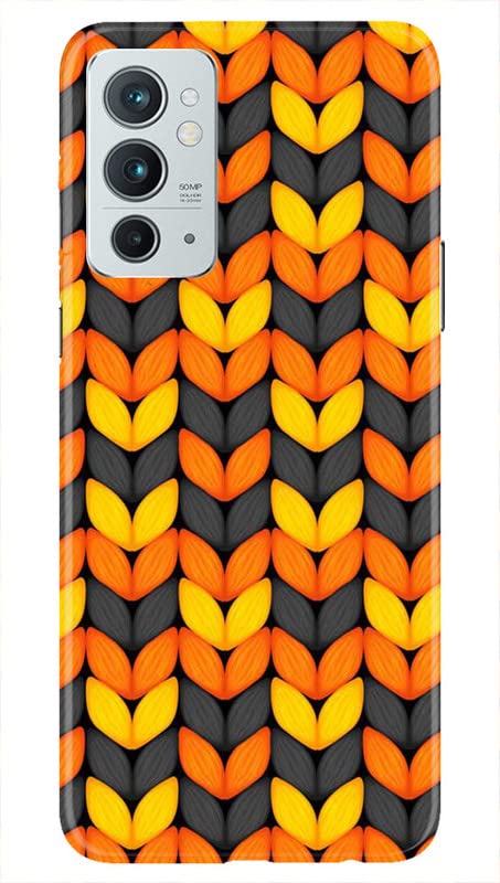 Hard Plastic 3D Printed for One Plus 9RT Flower Multi Colour for Girls ...