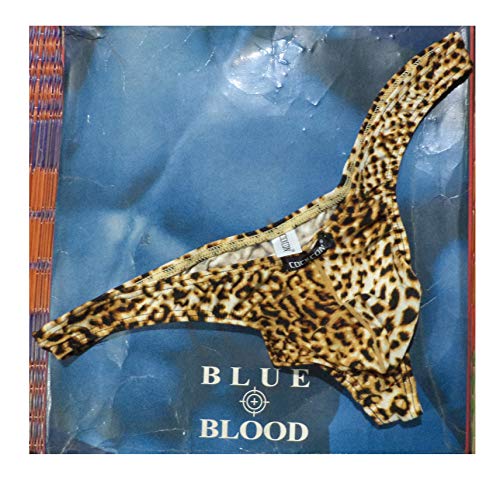 Buy Men's Rare Cotton T-Back Leopard Print Thong Bikini Underwear - XL ...