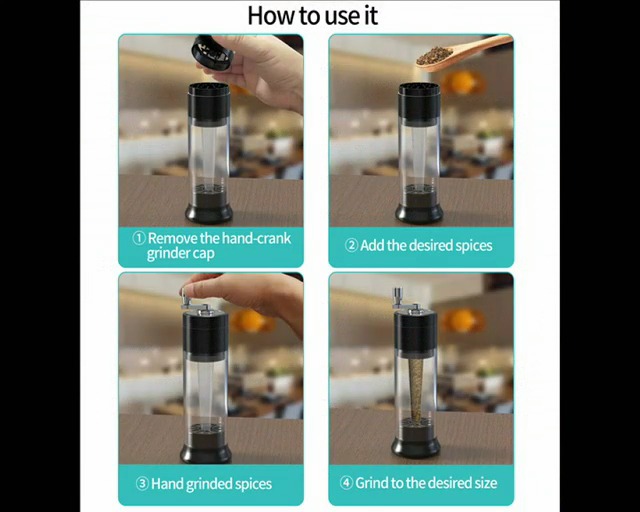 Watch Herb Grinder 3-in-1 Spice Cone Loader Roller Filler Milling on ...